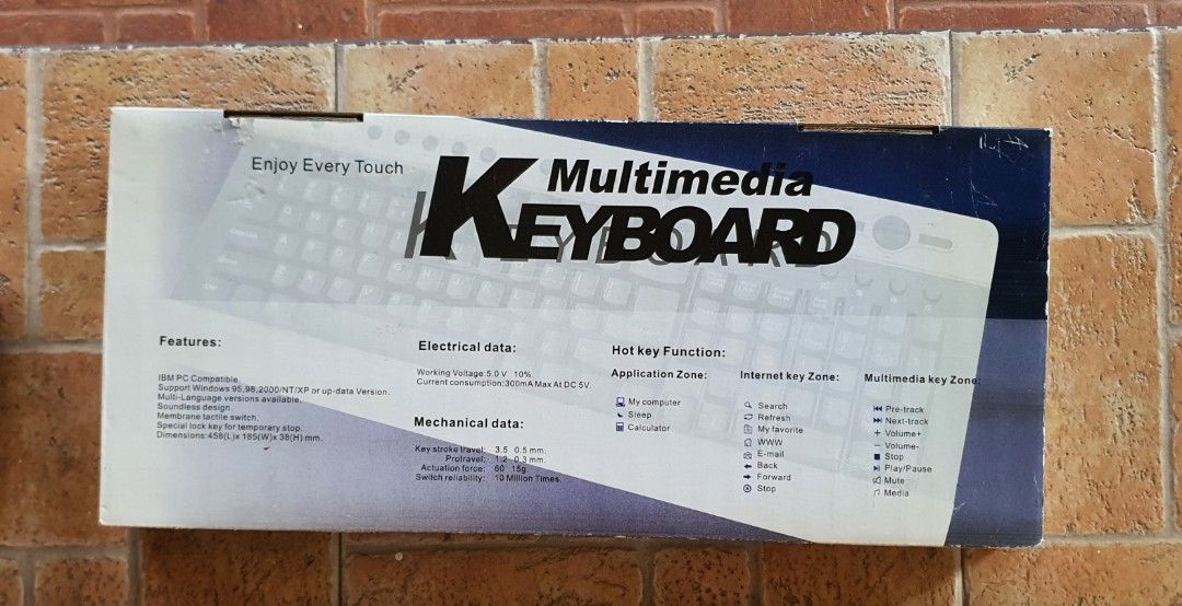 Multimedia Keybord, Computers & Tech, Parts & Accessories, Computer ...