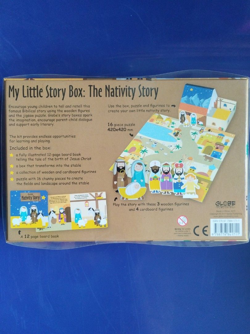My Little Story Box: The Nativity Story, Hobbies & Toys, Books ...