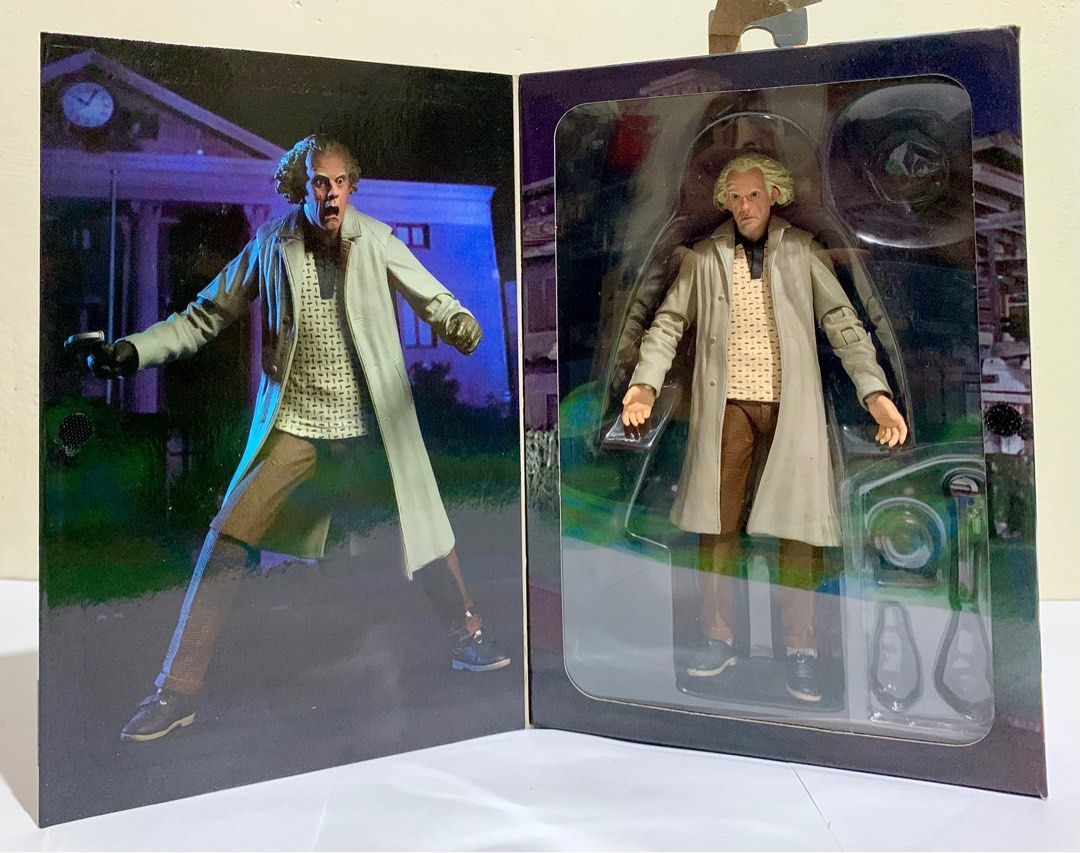 NECA Back to the Future - Ultimate Doc Brown, Hobbies & Toys, Toys ...