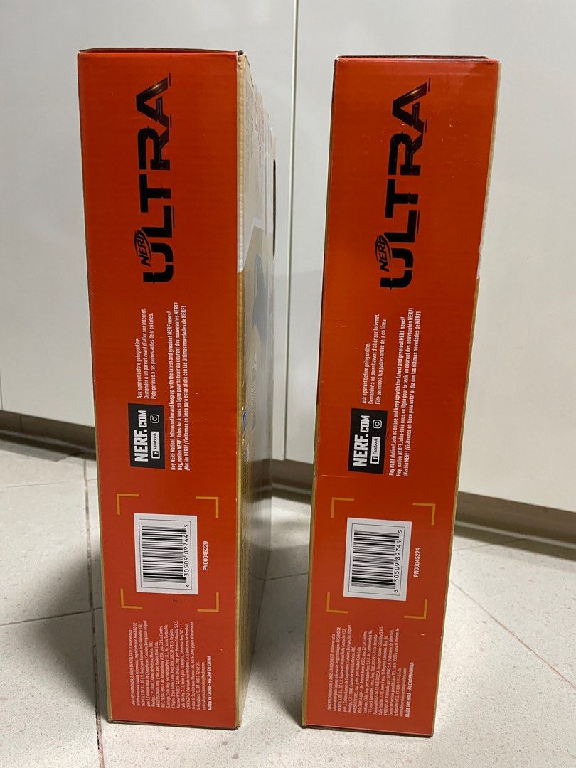 Nerf Ultra Two Motorized Blaster, Fast-Back Reloading, Hobbies & Toys ...