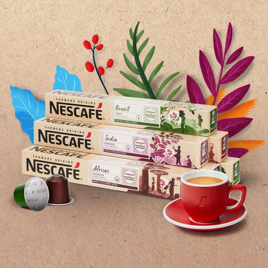 Nescafe Farmers Origins Nespresso Pods Coffee Pods Authentic and Onhand ...