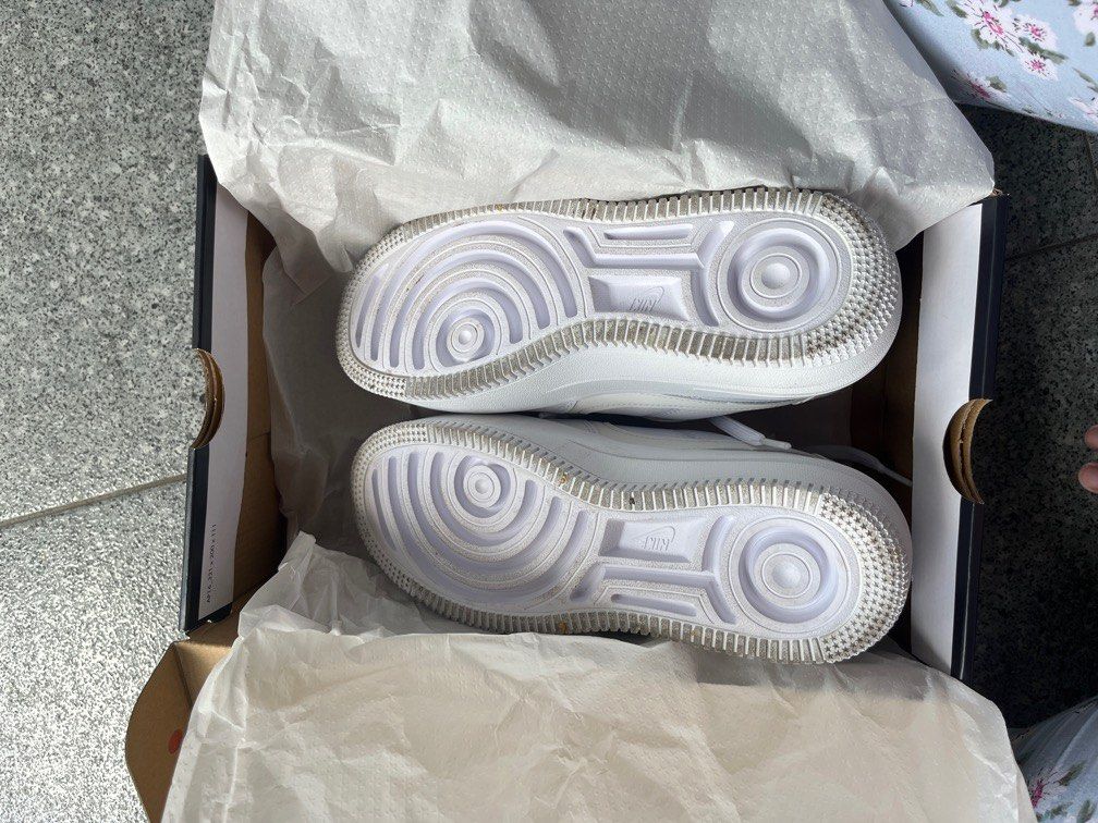Nike Air Force 1 AF1 Platform, Fesyen Wanita, Sepatu di Carousell