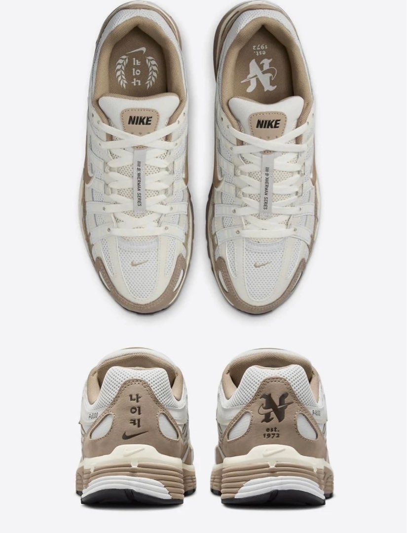 Nike P600 beige new color sneakers , 女裝, 鞋, 波鞋 - Carousell
