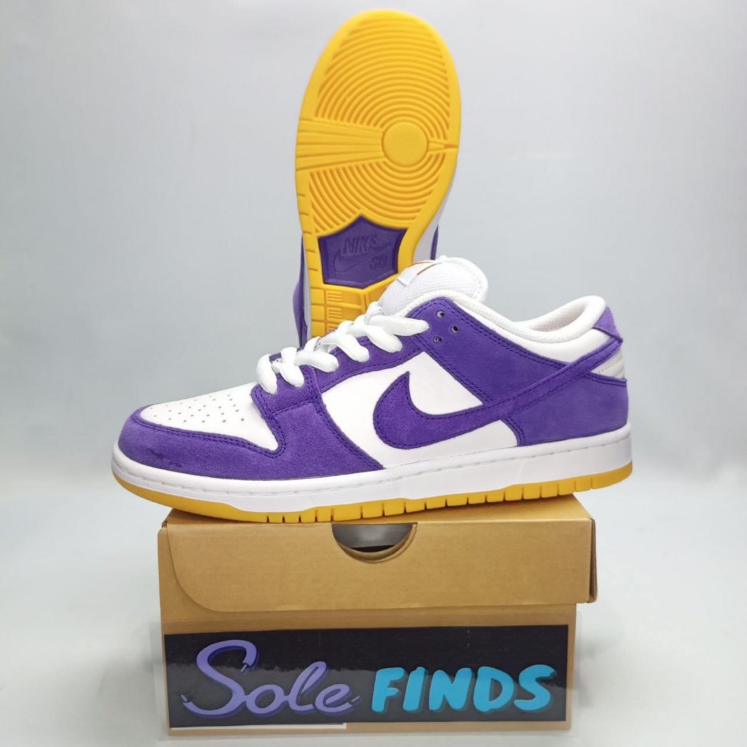 Nike SB Dunk Low Pro ISO Orange Label Court Purple Suede size 9, 10 US ...