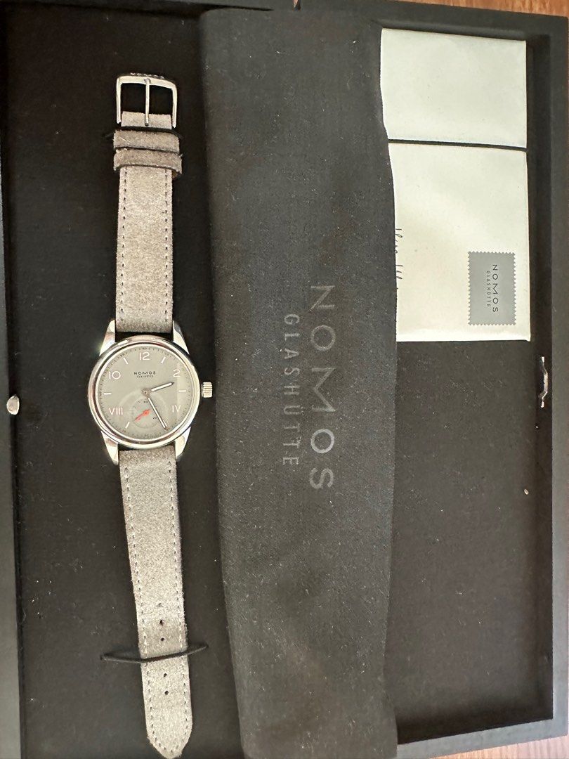 Nomos Club Campus Absolute Gray, Luxury, Watches on Carousell