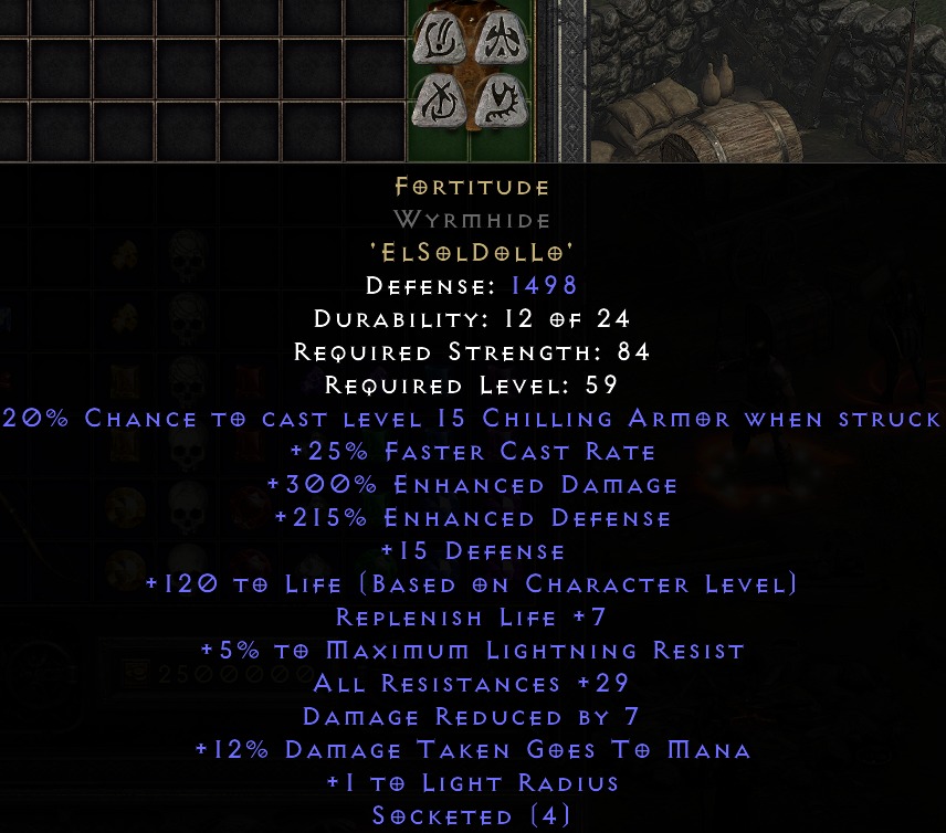 (Non-Ladder)GG 15% ed Fortitude for just $8! D2R, Video Gaming, Gaming ...