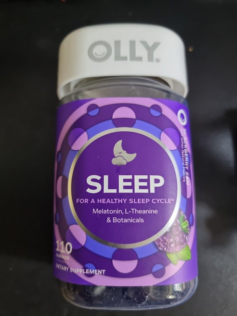 Olly Sleep Gummy, Health & Nutrition, Health Supplements, Vitamins ...