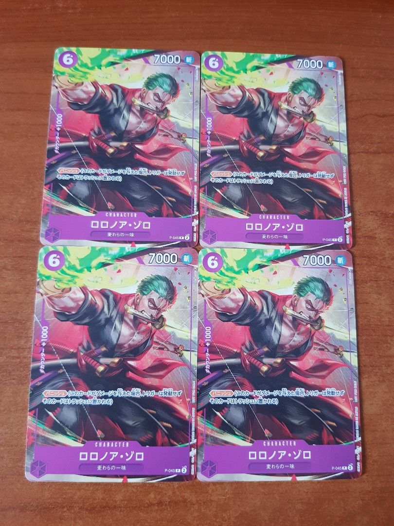 One Piece TCG - Banish Zoro Promo Set, Hobbies & Toys, Toys & Games on ...