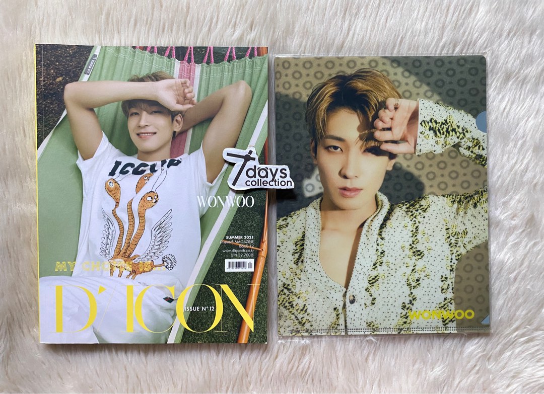 [ONHAND] DICON Seventeen Wonwoo | D-Icon Magazine VOL.12 - My Choice Is ...