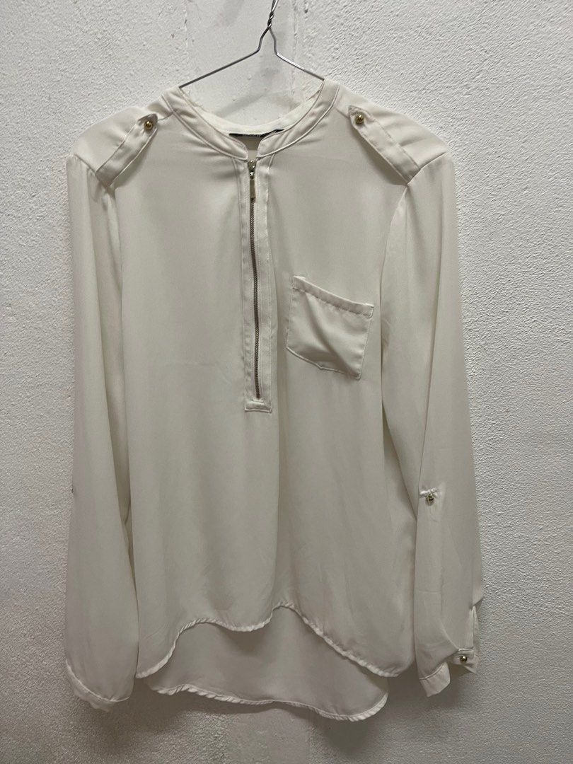 Oversized Rope Blouse, Women's Fashion, Tops, Blouses on Carousell