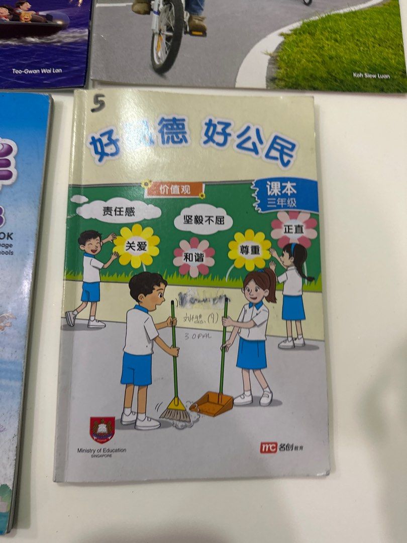 P3 Math / Chinese / Science Textbooks Bundle, Hobbies & Toys, Books ...