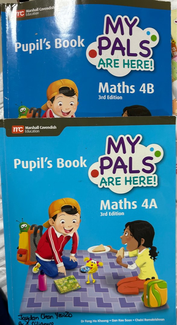 P4 Maths Text Books, Hobbies & Toys, Books & Magazines, Textbooks on ...
