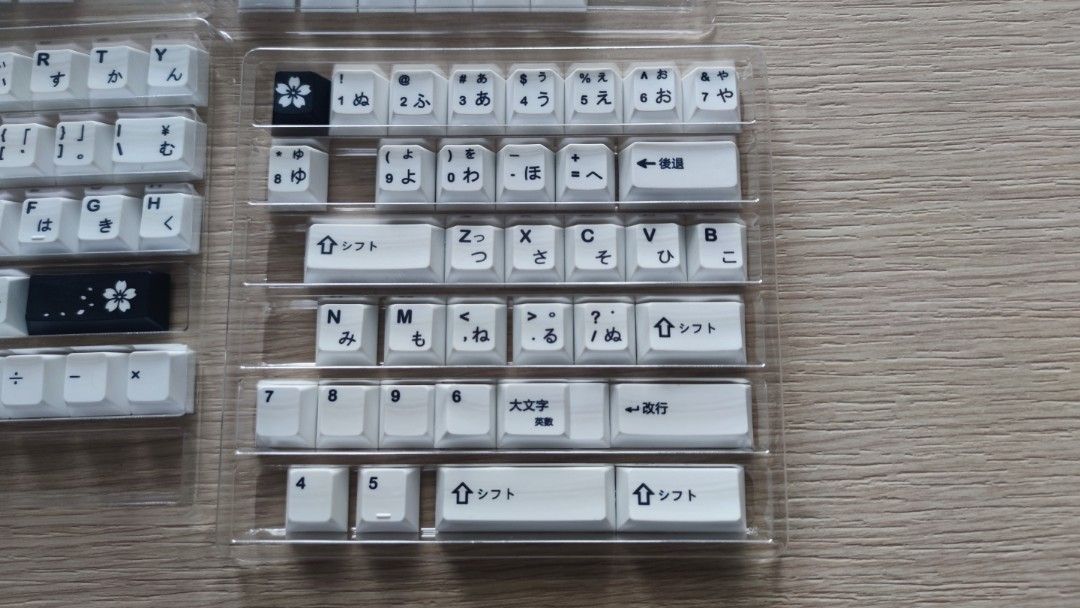 PBT BoW Kuroshiro Keycaps, Computers & Tech, Parts & Accessories ...