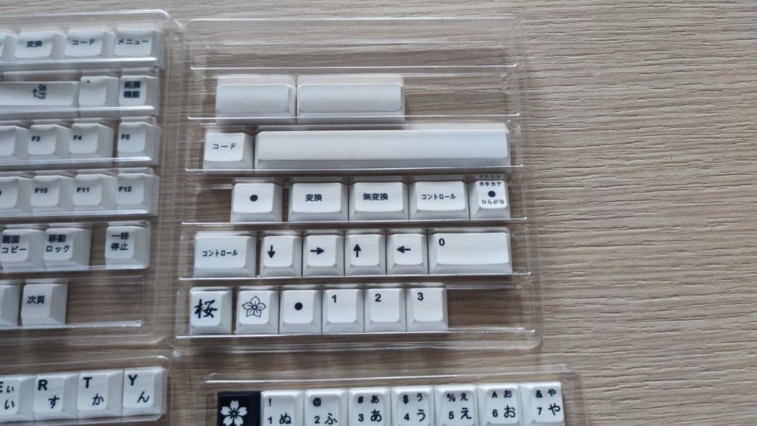 PBT BoW Kuroshiro Keycaps, Computers & Tech, Parts & Accessories ...