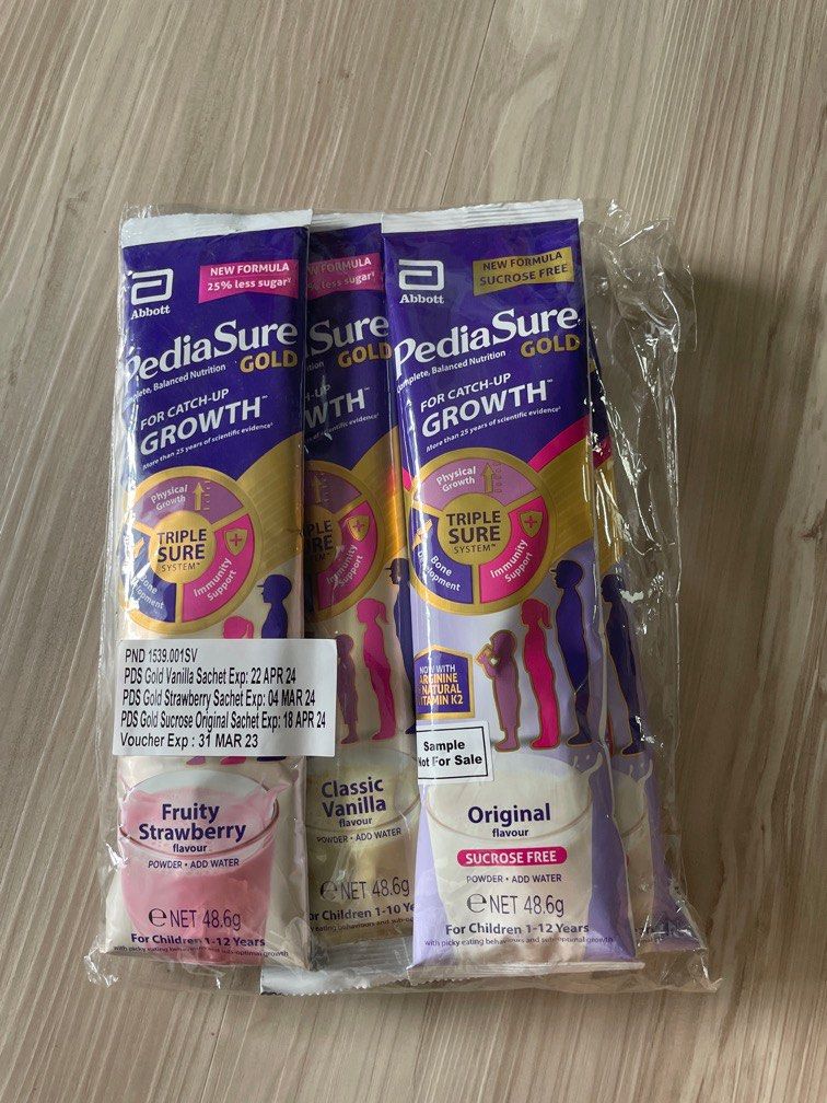 Pediasure Gold Powder, Babies & Kids, Nursing & Feeding, Breastfeeding ...