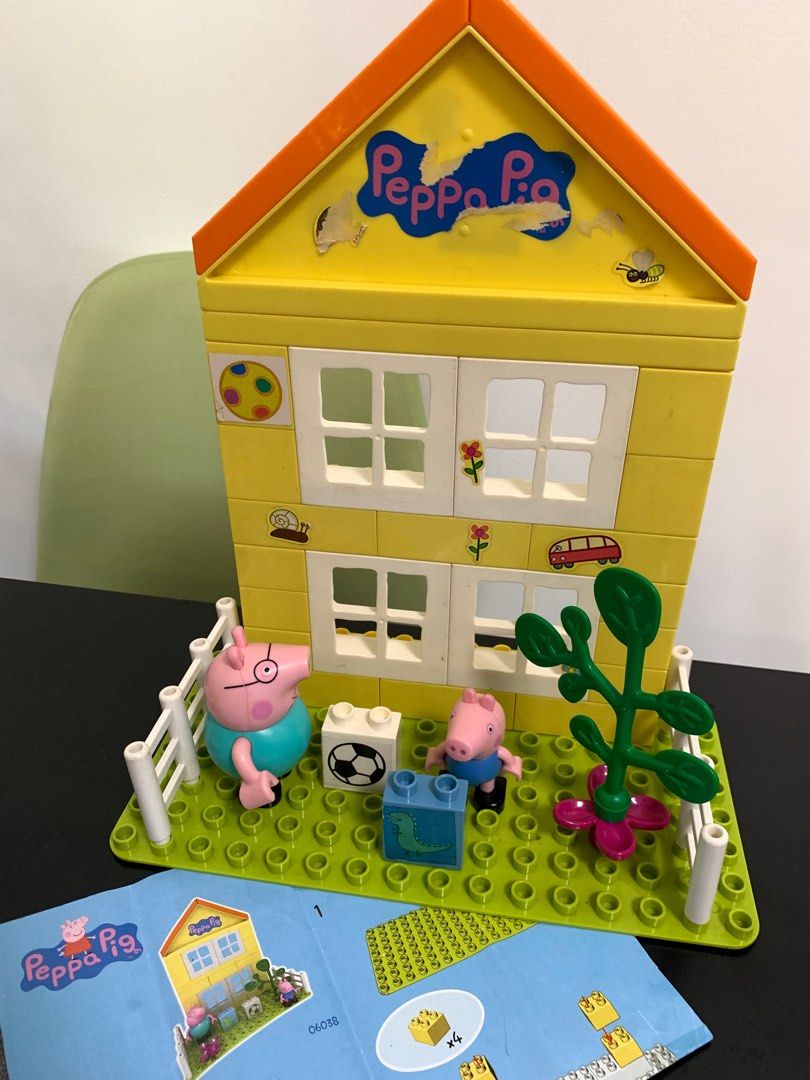 Peppa Pig brick house duplo compatible, Hobbies & Toys, Toys & Games on ...
