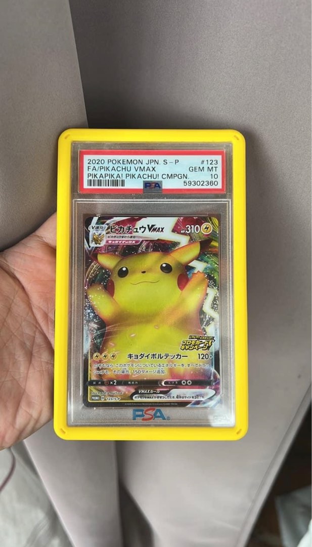 Pokemon Pikachu promo PIKAPIKA psa 10, Hobbies & Toys, Toys & Games on Carousell
