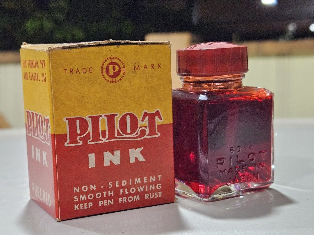 Pilot RED Ink [Made In Japan] 2oz, Hobbies & Toys, Stationery & Craft ...