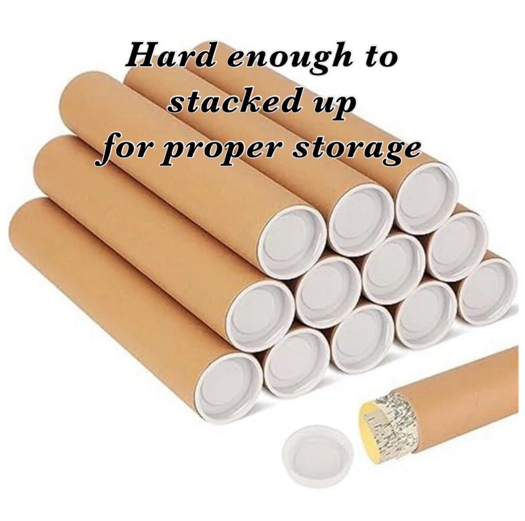 Plain kraft mailing tube, tubes, carton box, gift, poster, certificate ...