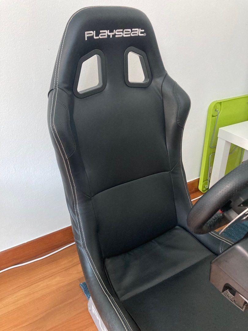 Playseat Driving Seat with Logitech G29 Steering Wheel and Pedal, Video ...