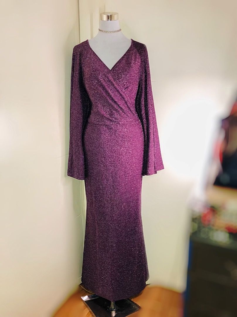 Plus size Premium Gown, Women's Fashion, Dresses & Sets, Evening ...