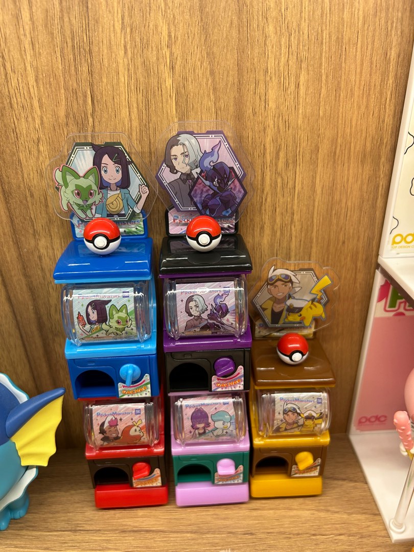 Pokemon gacha machine, Hobbies & Toys, Toys & Games on Carousell