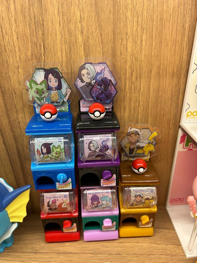Pokemon gacha machine, Hobbies & Toys, Toys & Games on Carousell