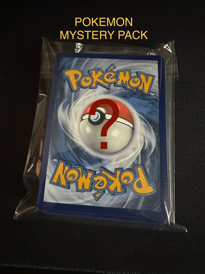POKEMON MYSTERY PACK, Hobbies & Toys, Toys & Games on Carousell