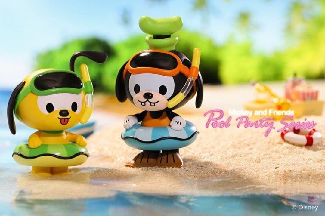 POPMART Disney: Pool Party Series, Hobbies & Toys, Toys & Games on ...