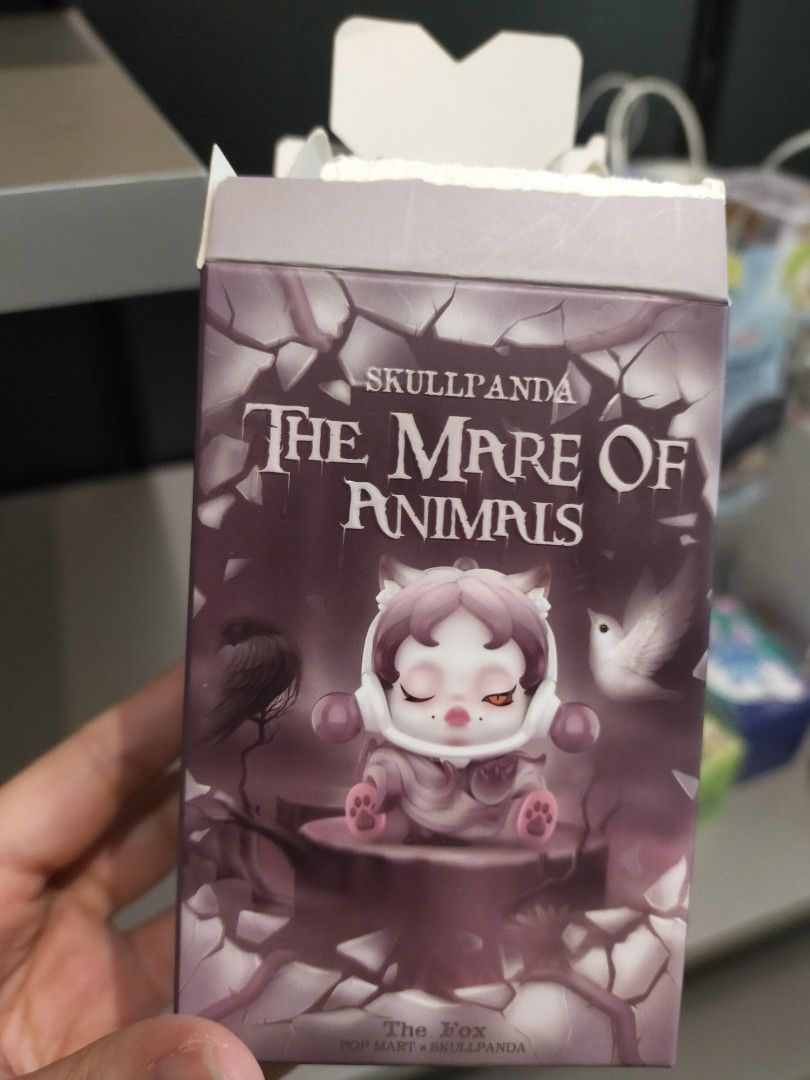 Popmart Skullpanda The Mare Of Animals - The Blue Morpho, Hobbies ...