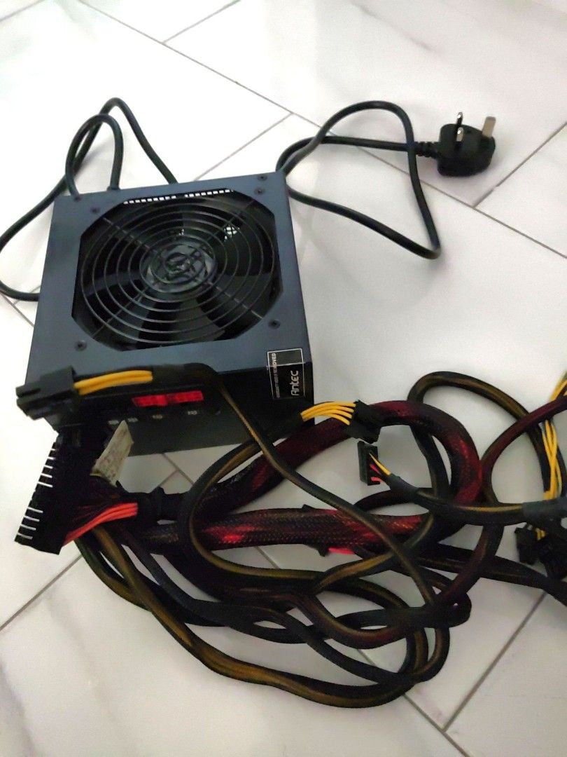 Power supply, 650W antec, Computers & Tech, Parts & Accessories, Cables ...
