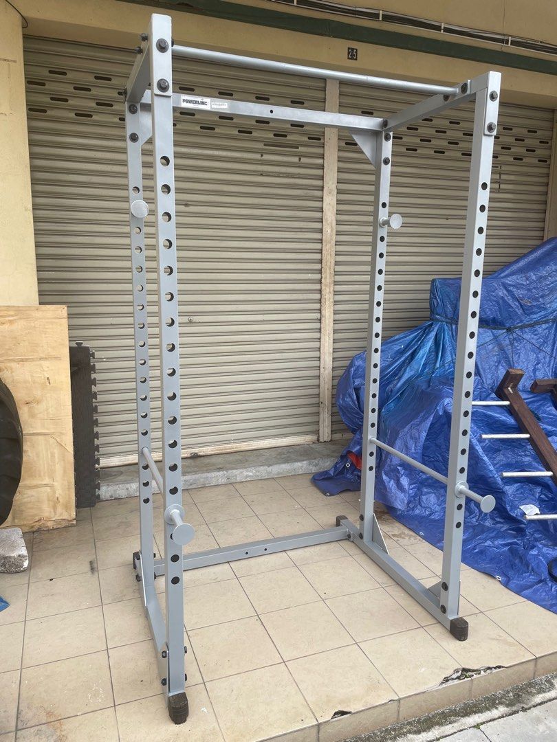 powerline body solid power squat rack gym free weight include delivery ...