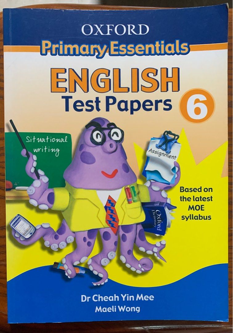 Primary 6 English Test papers, Hobbies & Toys, Books & Magazines ...
