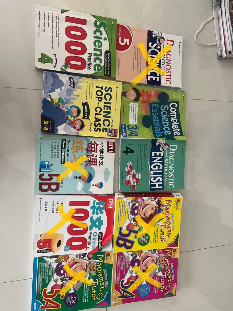 Primary school used assessment book, Hobbies & Toys, Books & Magazines ...