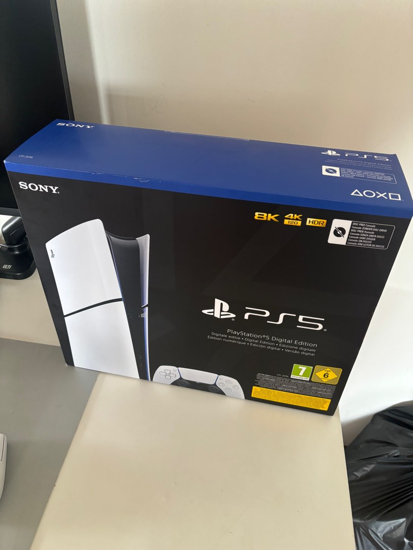 PS5 Slim Digital Edition, Video Gaming, Video Game Consoles ...
