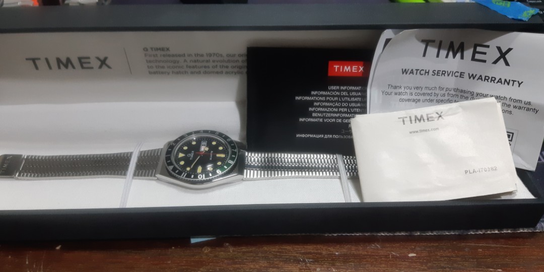 QTIMEX Sprite TW2U60900, Men's Fashion, Watches & Accessories, Watches ...