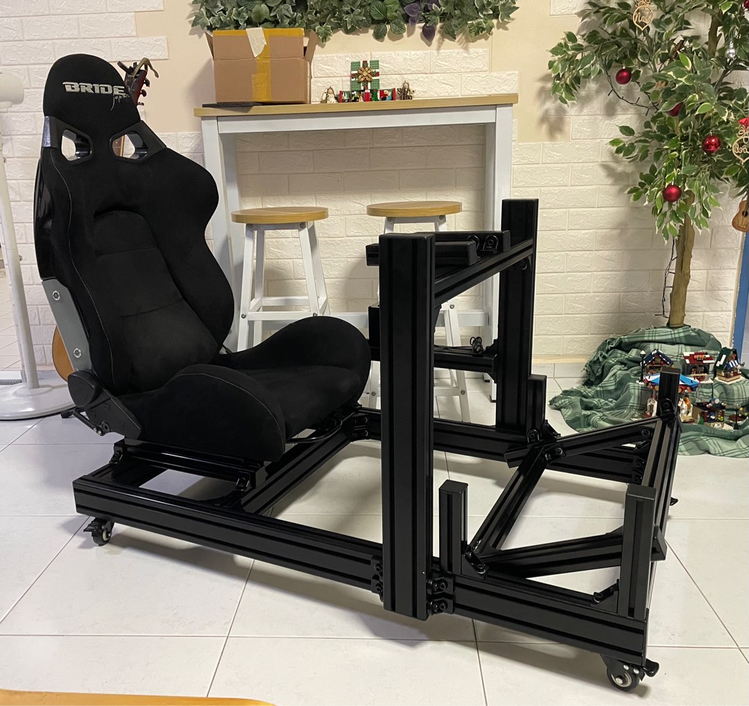 Racing Simulator Sim Rig Aluminium Extrusion 4040 4080 for Logitech ...