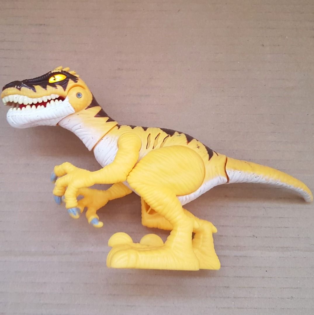 Rare Collectibles, Jurassic World Velociraptor Yellow Dinosaur, JW ...