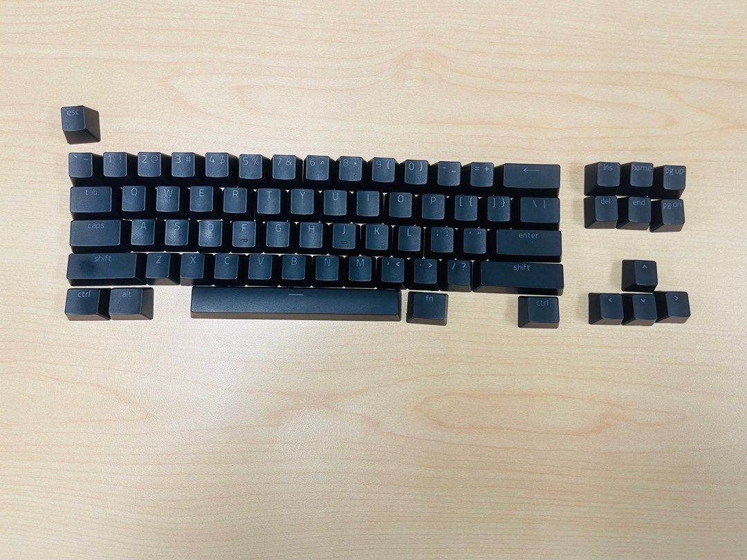 Razer keycaps mechanical keyboard cherry profile ABS, Computers & Tech ...