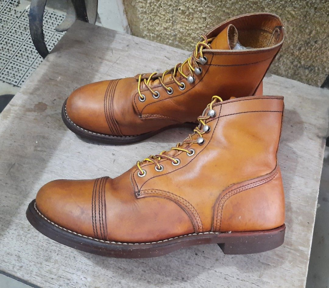 Red Wing Iron Ranger 8112 Oro-iginal Leather, Men's Fashion, Footwear ...