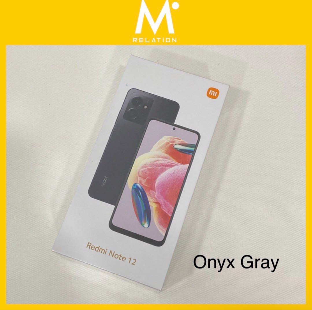 Redmi Note 12 Matte Black 128GB, Mobile Phones & Gadgets, Mobile Phones ...