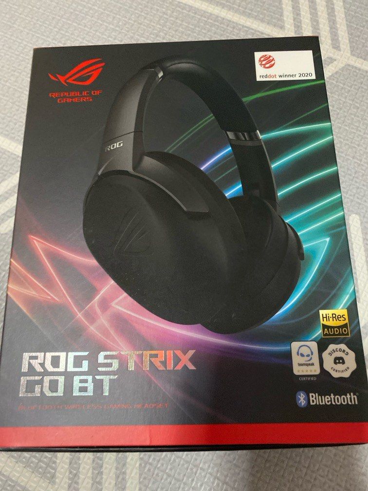 Republic of Gamers ROG Strix Go BT Headset, Audio, Headphones ...