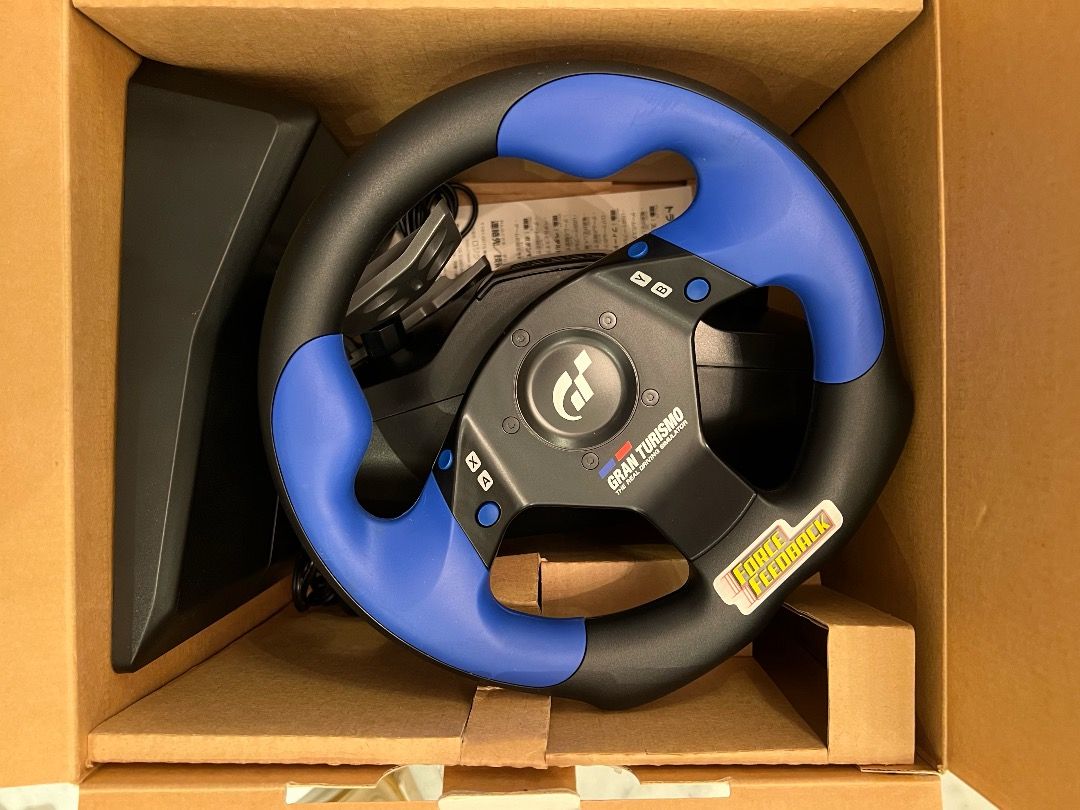 Retro Gaming | Logitech GT Force for Gran Turismo 3 A-Spec Force ...
