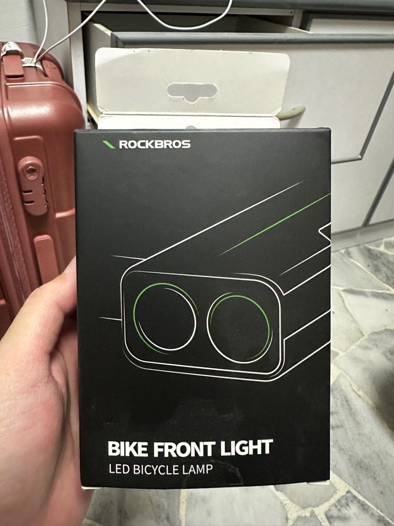 Rockbros Front Light BC29, Sports Equipment, Bicycles & Parts, Parts ...