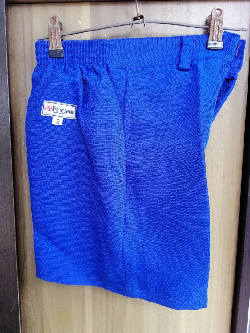 Royal blue Uniform shorts for kids, Babies & Kids, Babies & Kids ...
