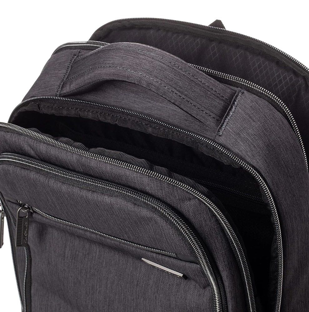 SAMSONITE Modern Utility Small LAPTOP Backpack Black Charcoal Travel ...