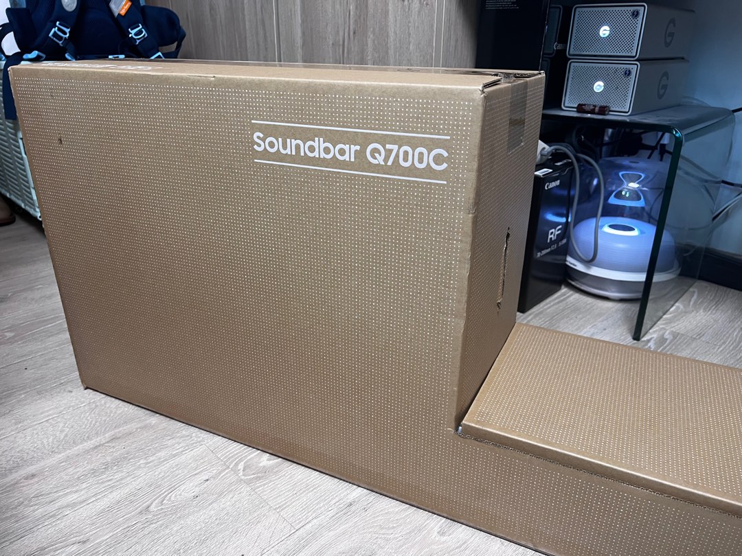 Samsung HW-Q700c 3.1.2ch Soundbar, 音響器材, Soundbar、揚聲器、藍牙喇叭、耳擴 - Carousell