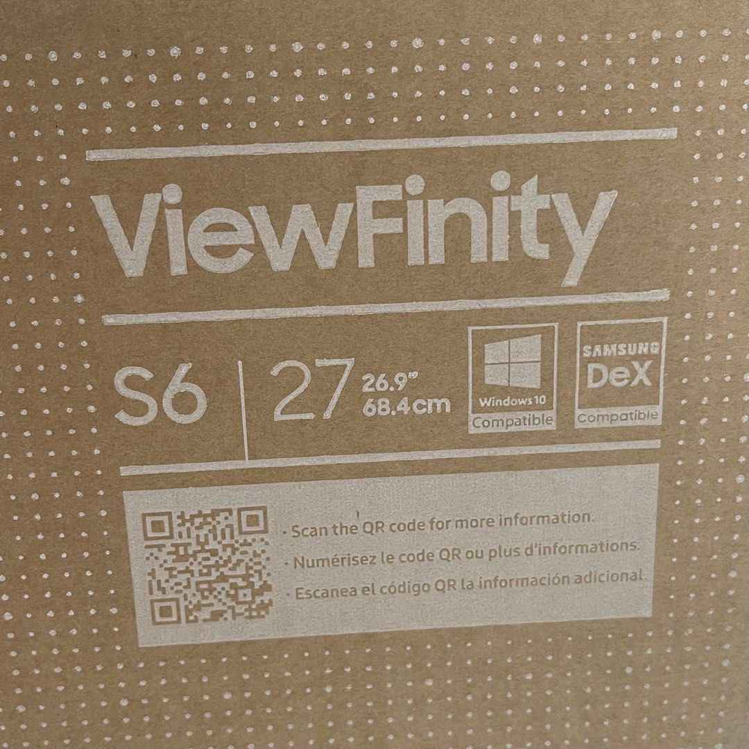 Samsung ViewFinity S6 27" Monitor, Computers & Tech, Parts ...