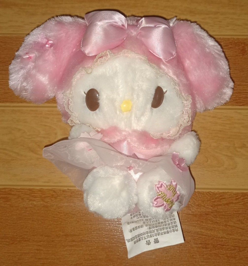 Sanrio My Melody Sakura Stuffed Toy, Hobbies & Toys, Toys & Games on ...