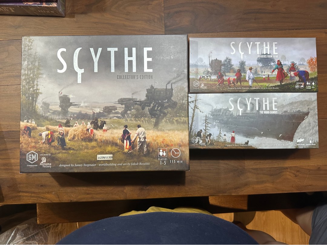 Scythe Collector’s Edition with two expansions, Hobbies & Toys, Toys ...